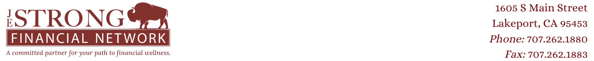 Prepare for Meeting : Strong Financial Network :: Lakeport, California